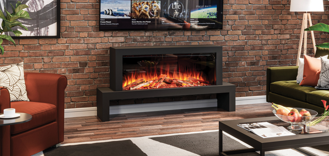 Luxury Electric Fires by Solution Fires | Brandon Stove Bench Electric ...